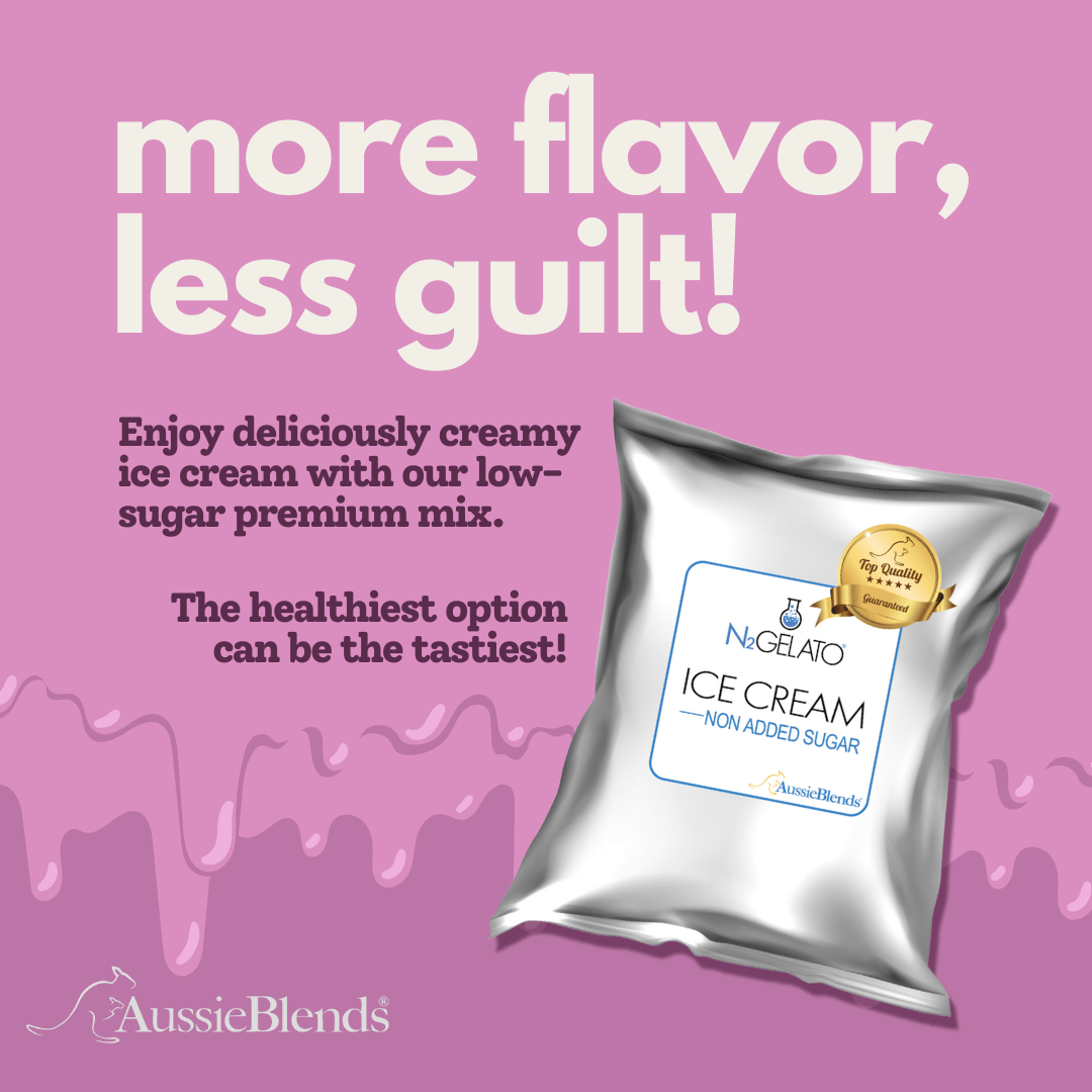 No Added Sugar Ice Cream Mix | Soft Serve | Gelato| Keto-Friendly ...
